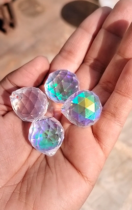 Ball Crystal Drop AB coated 20 mm – The Crimson Store